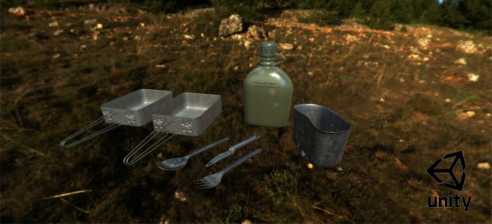 Joshua Eikenaar - Military Eating Utensils