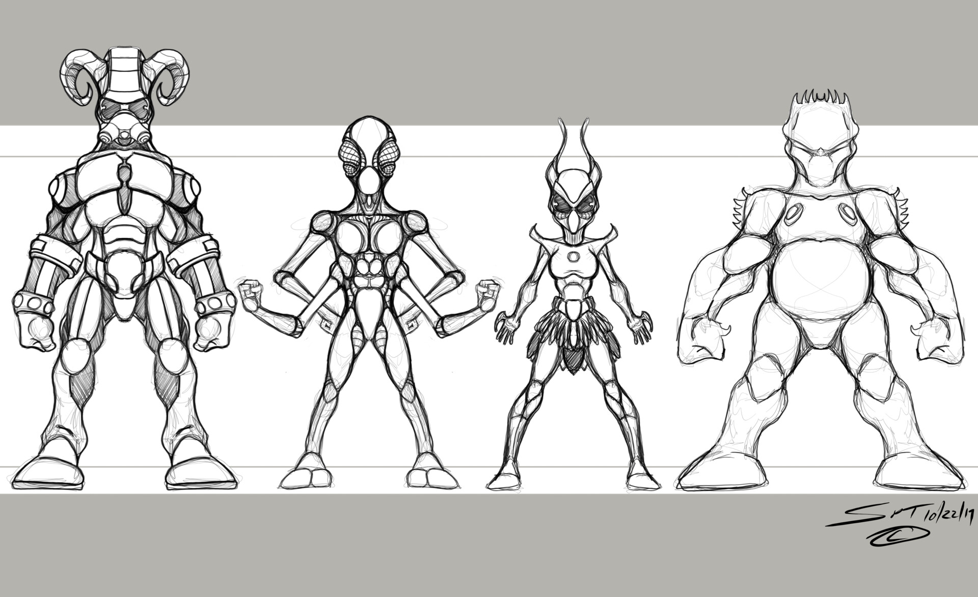 ArtStation - Character concepts 102219