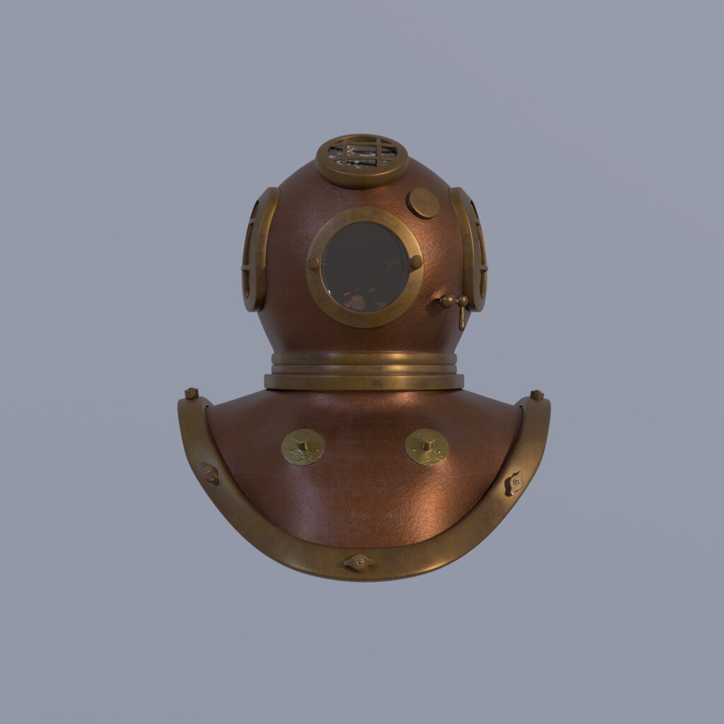 ArtStation - Submarine Helmet