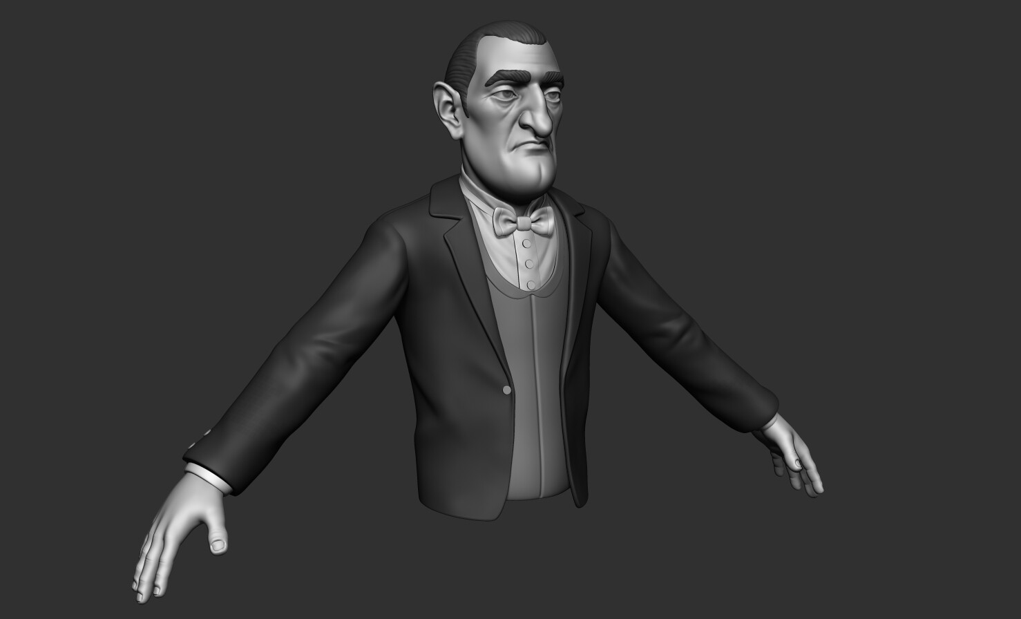 ArtStation - Butler character design