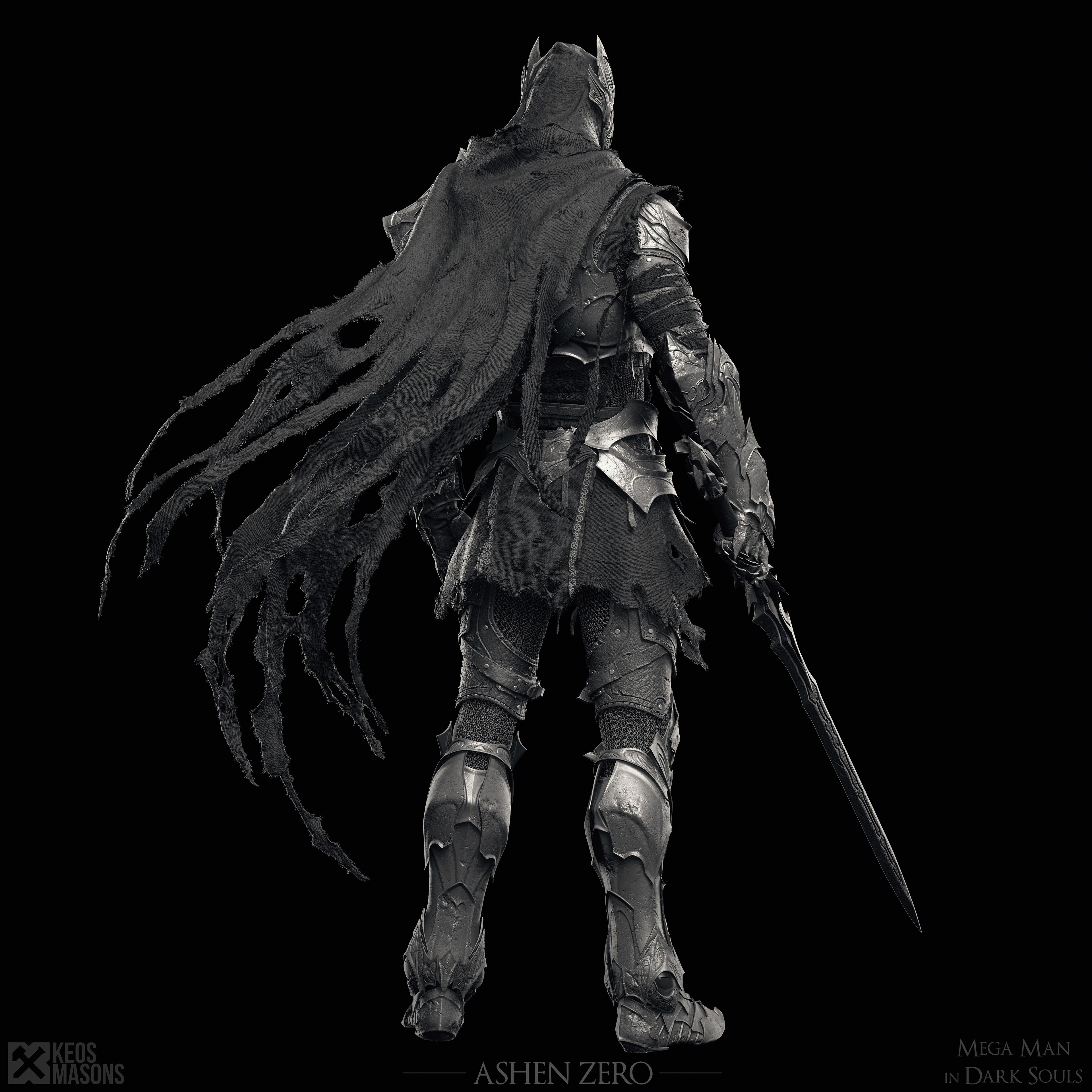 Marco Plouffe (Keos Masons) - Ashen Zero - Mega Man meets Dark Souls