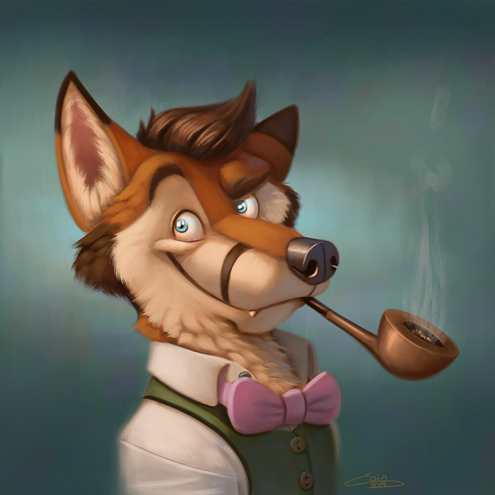 ArtStation - Hawthorne Portrait