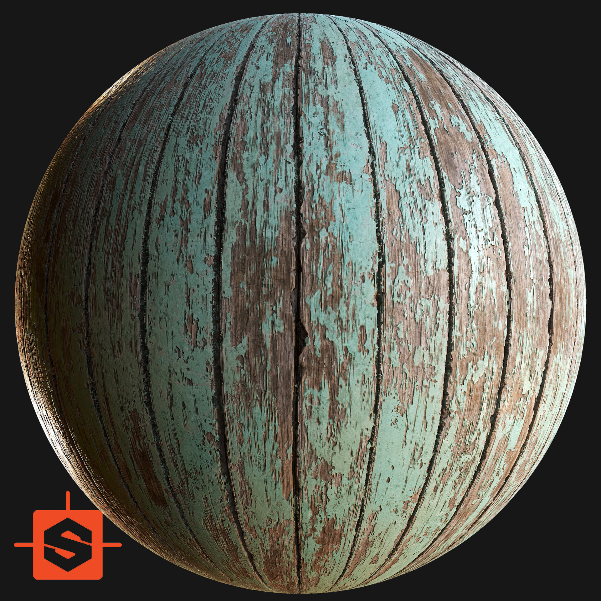 ArtStation - 001_Wood Planks Substance Designer