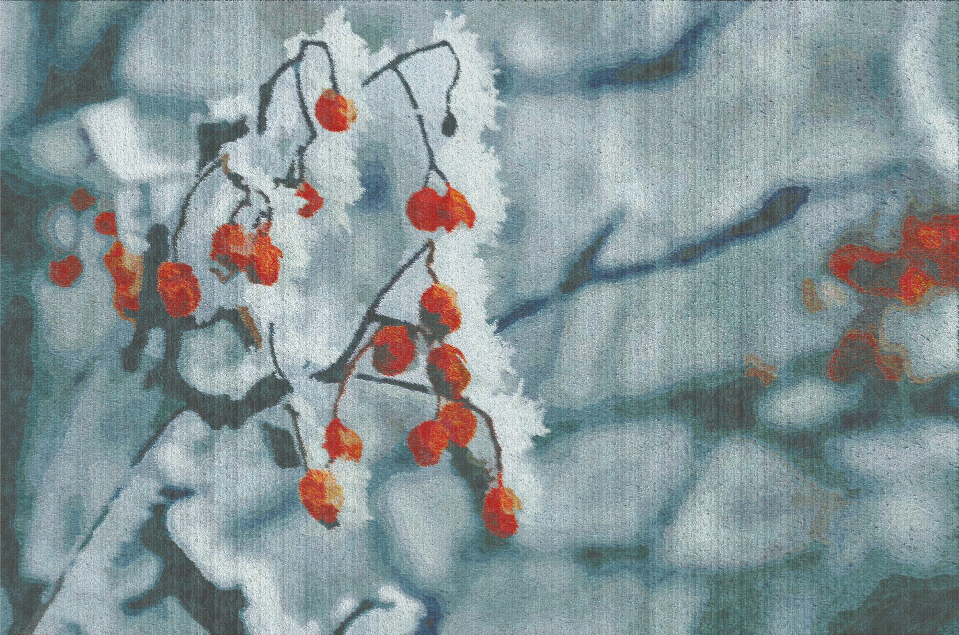 ArtStation - Winter berries
