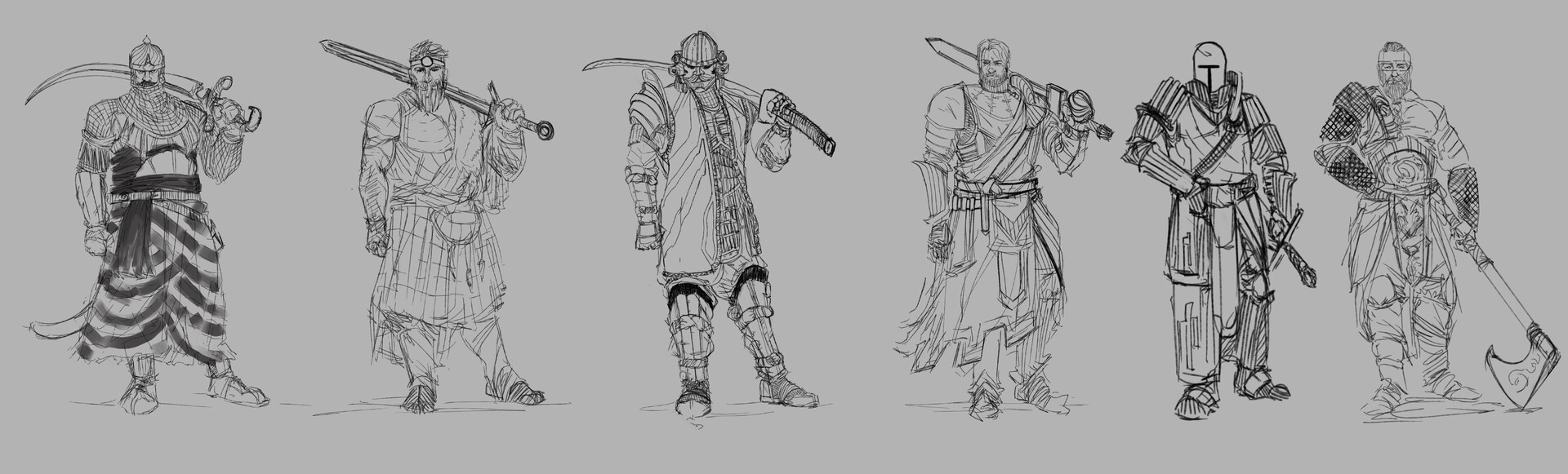 ArtStation - Warrior Studies
