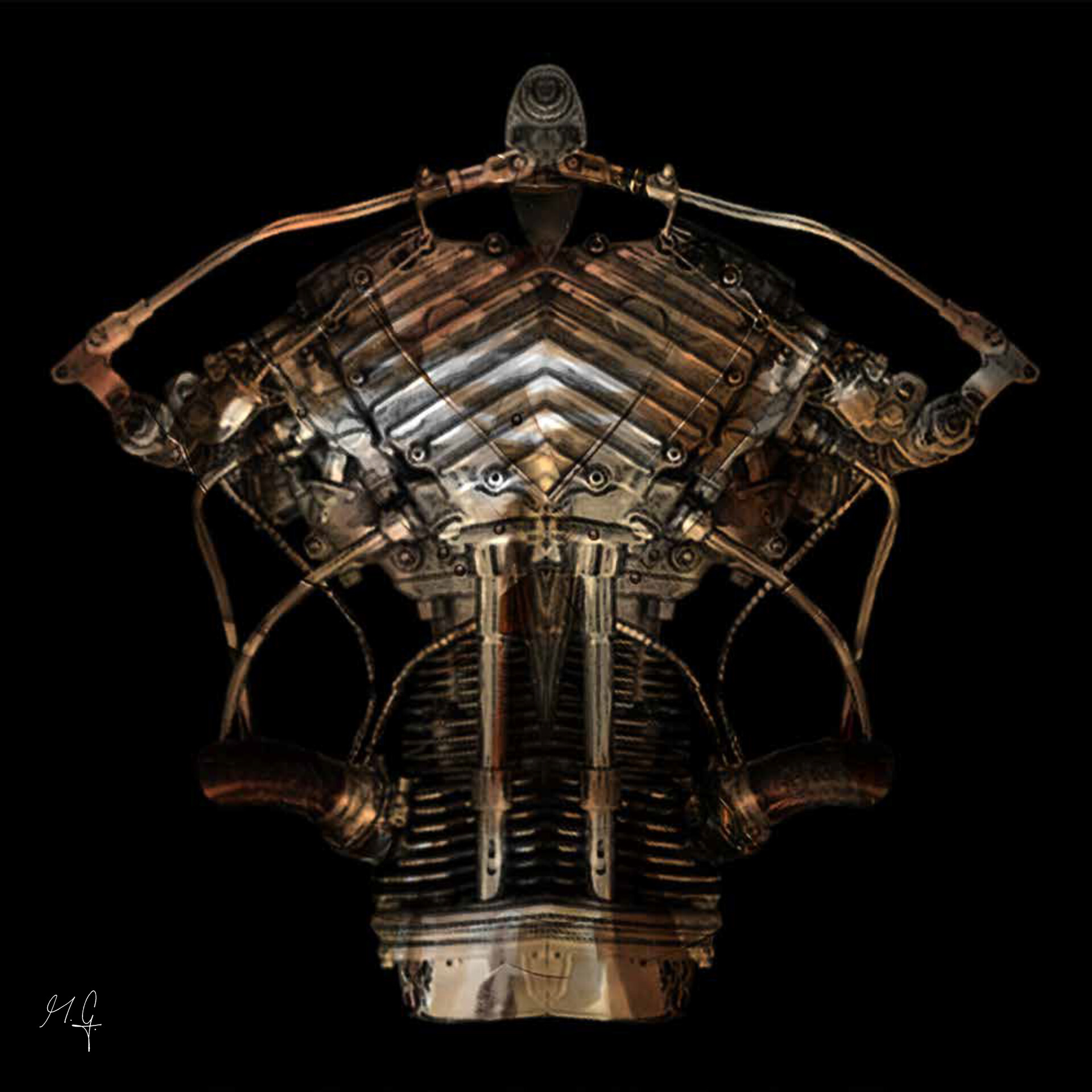 ArtStation - steampunk armor