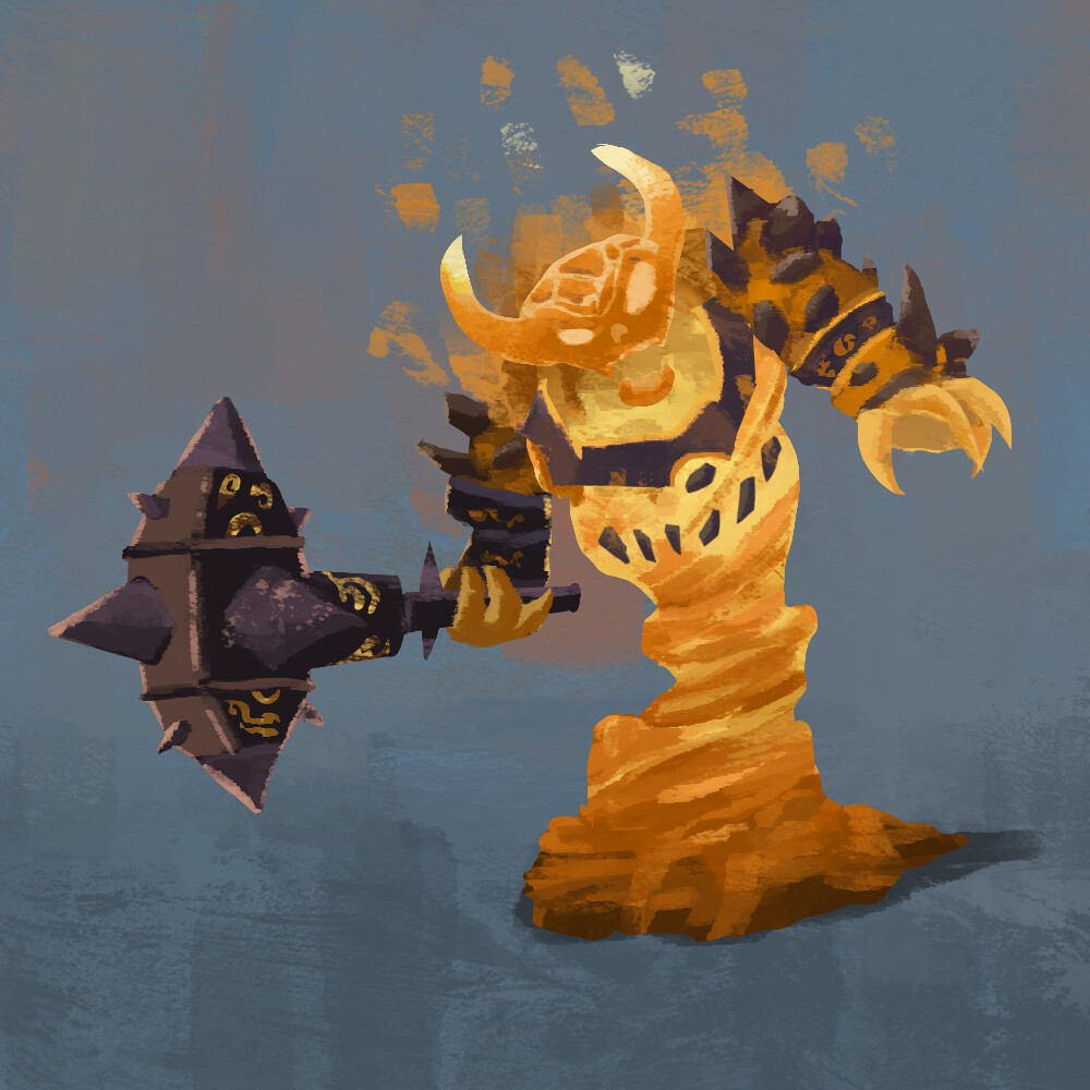 ArtStation - mini Ragnaros