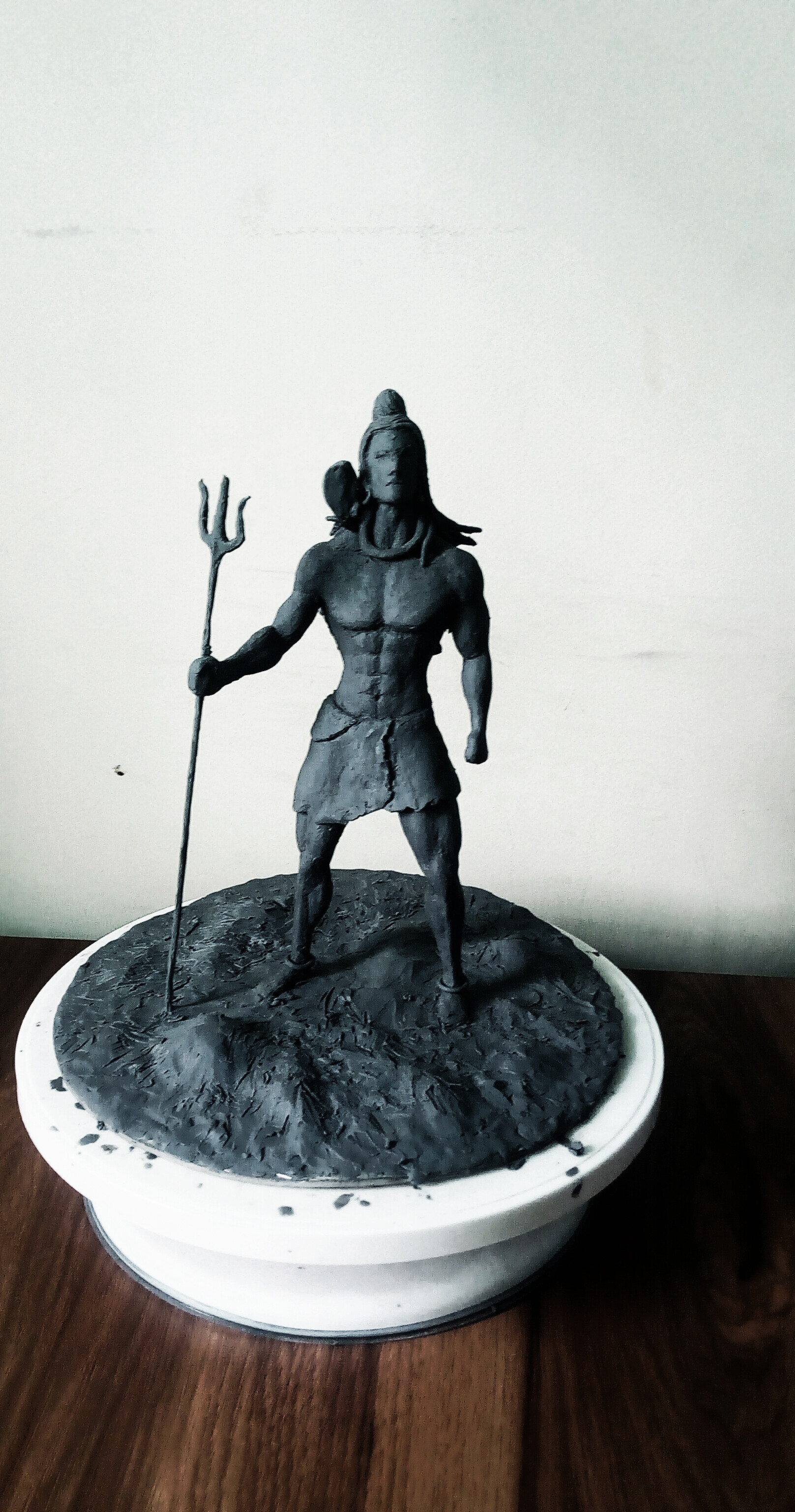 ArtStation - shiva clay model