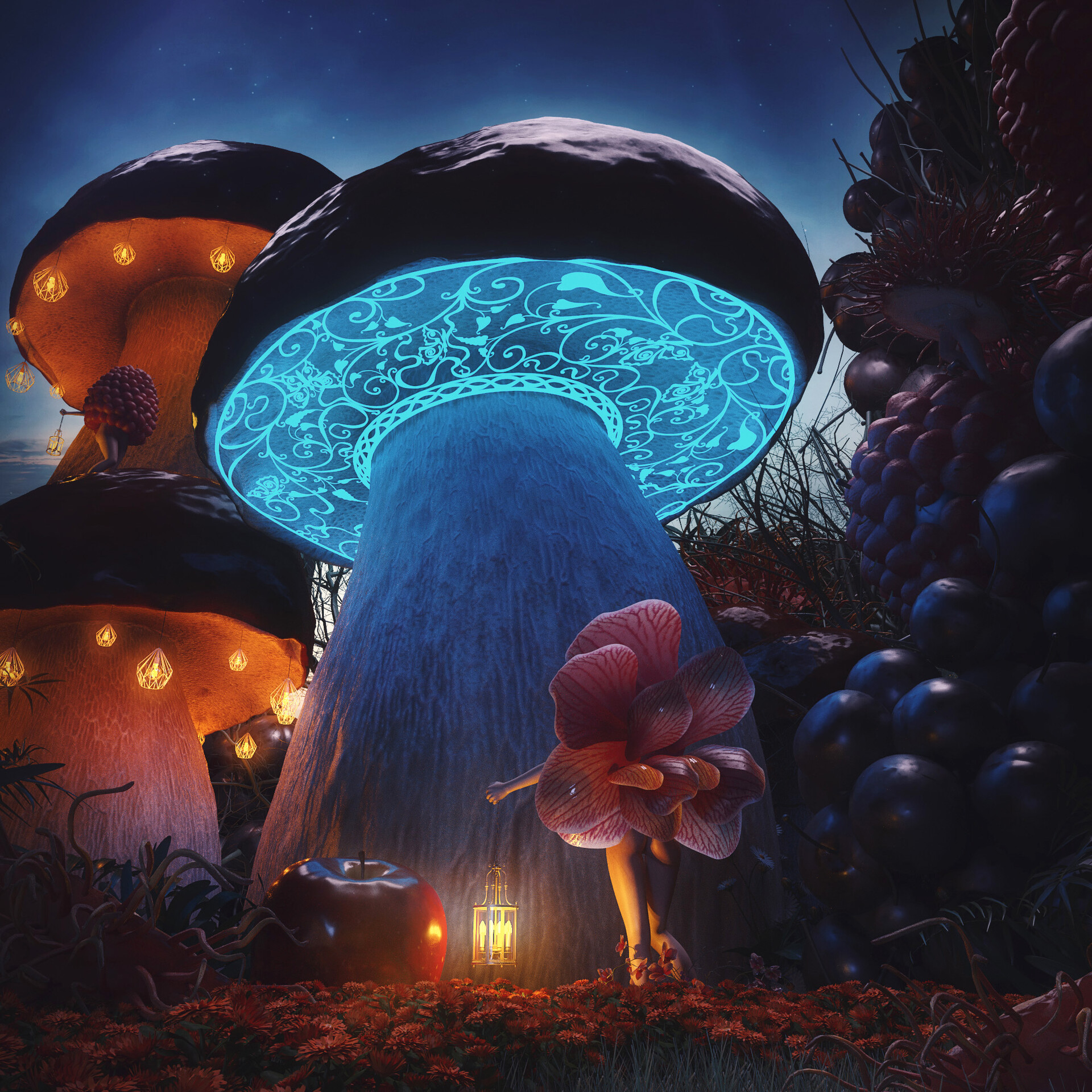 ArtStation - shroom forest