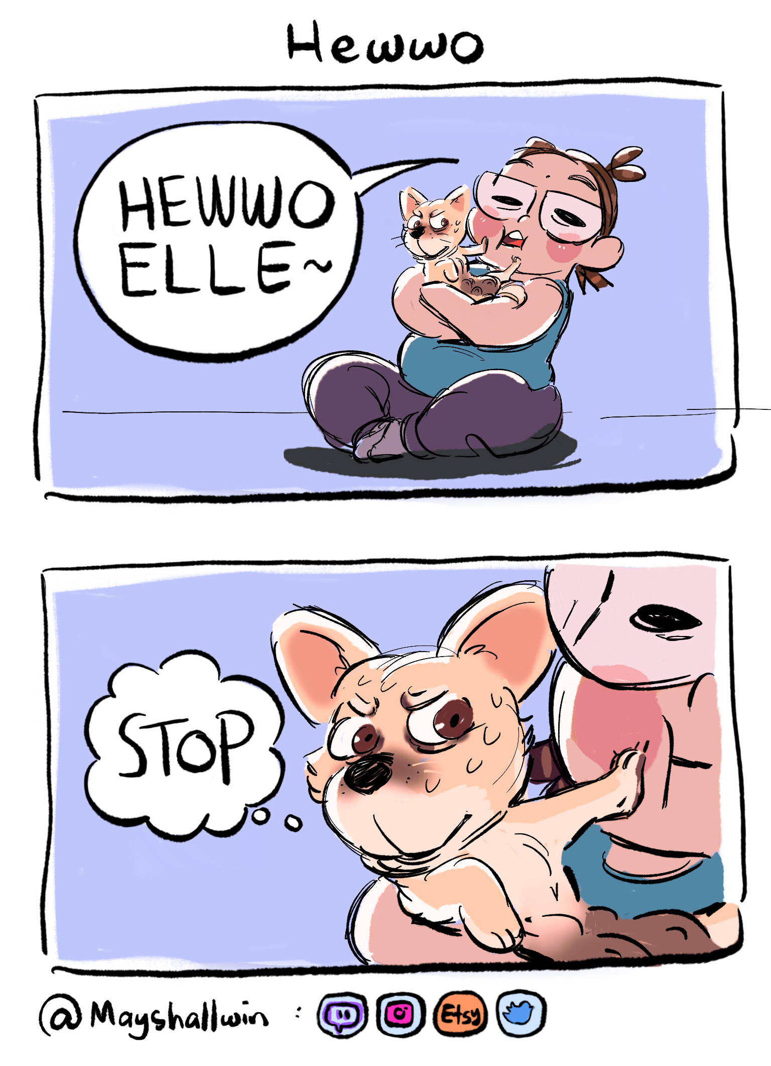 Sherwinmay Bustos - 2 Panel Comics