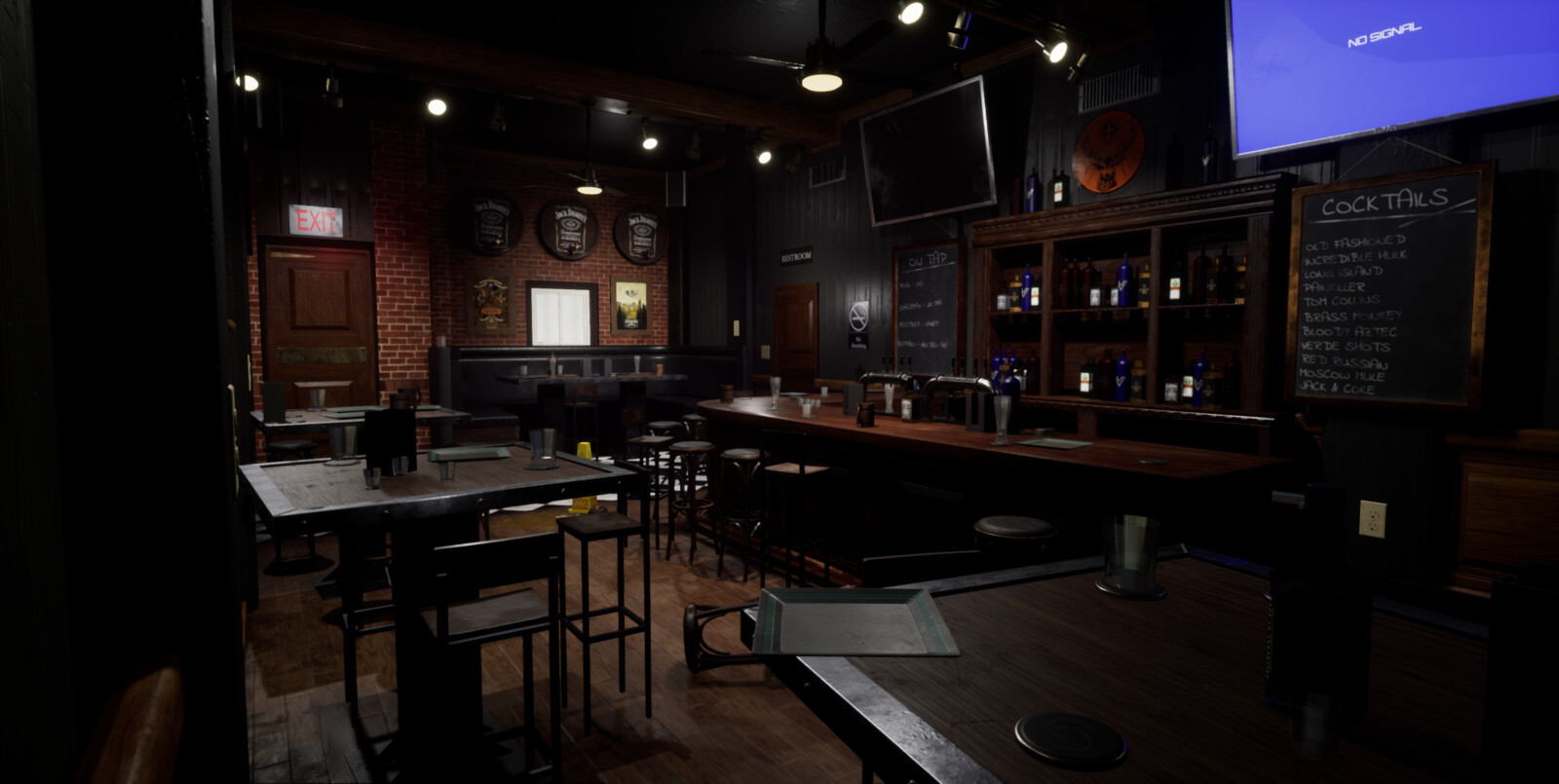 Erich Bormann - Maggie's Bar Environment Scene