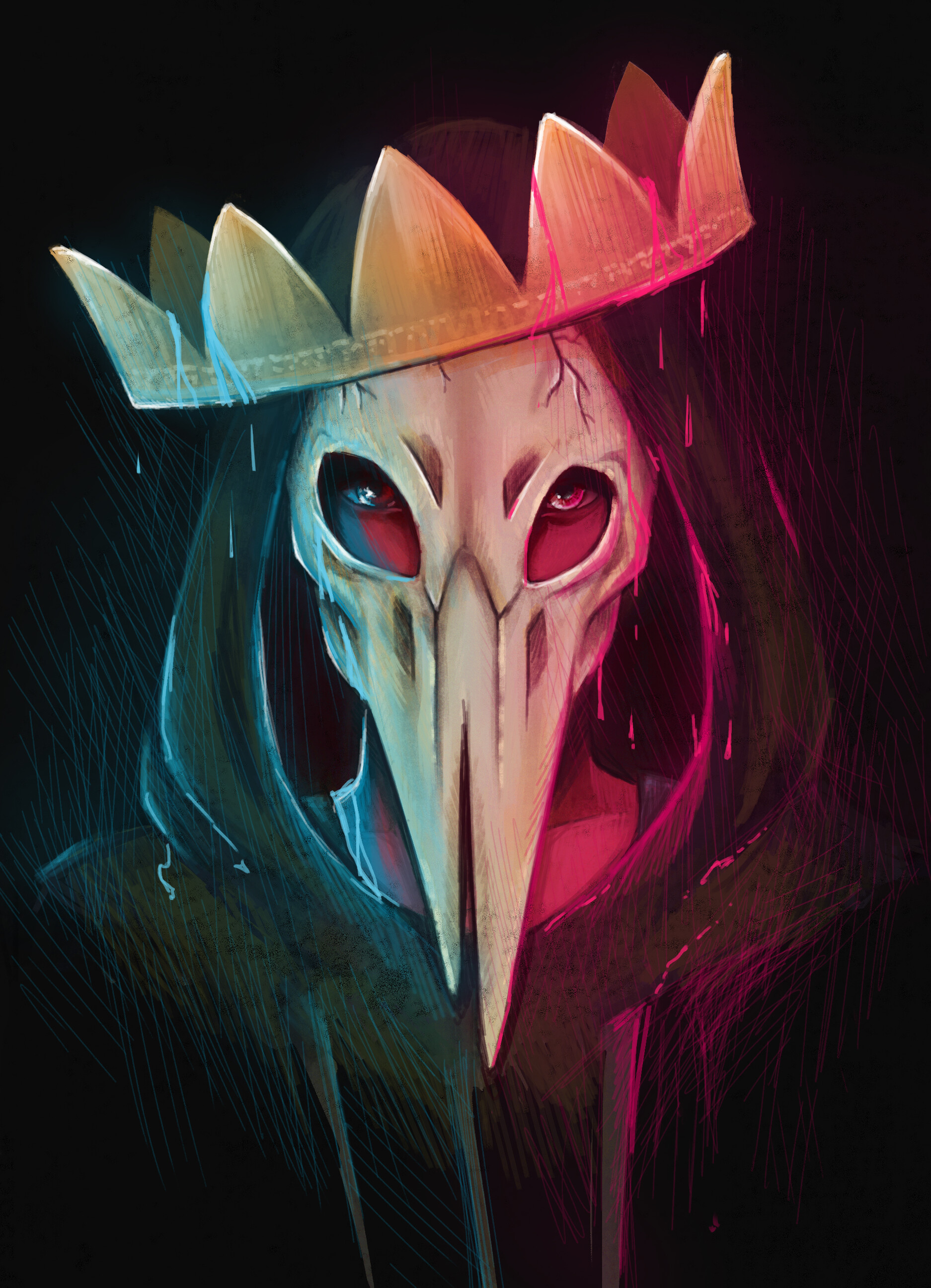 ArtStation - Bird Skull Mask