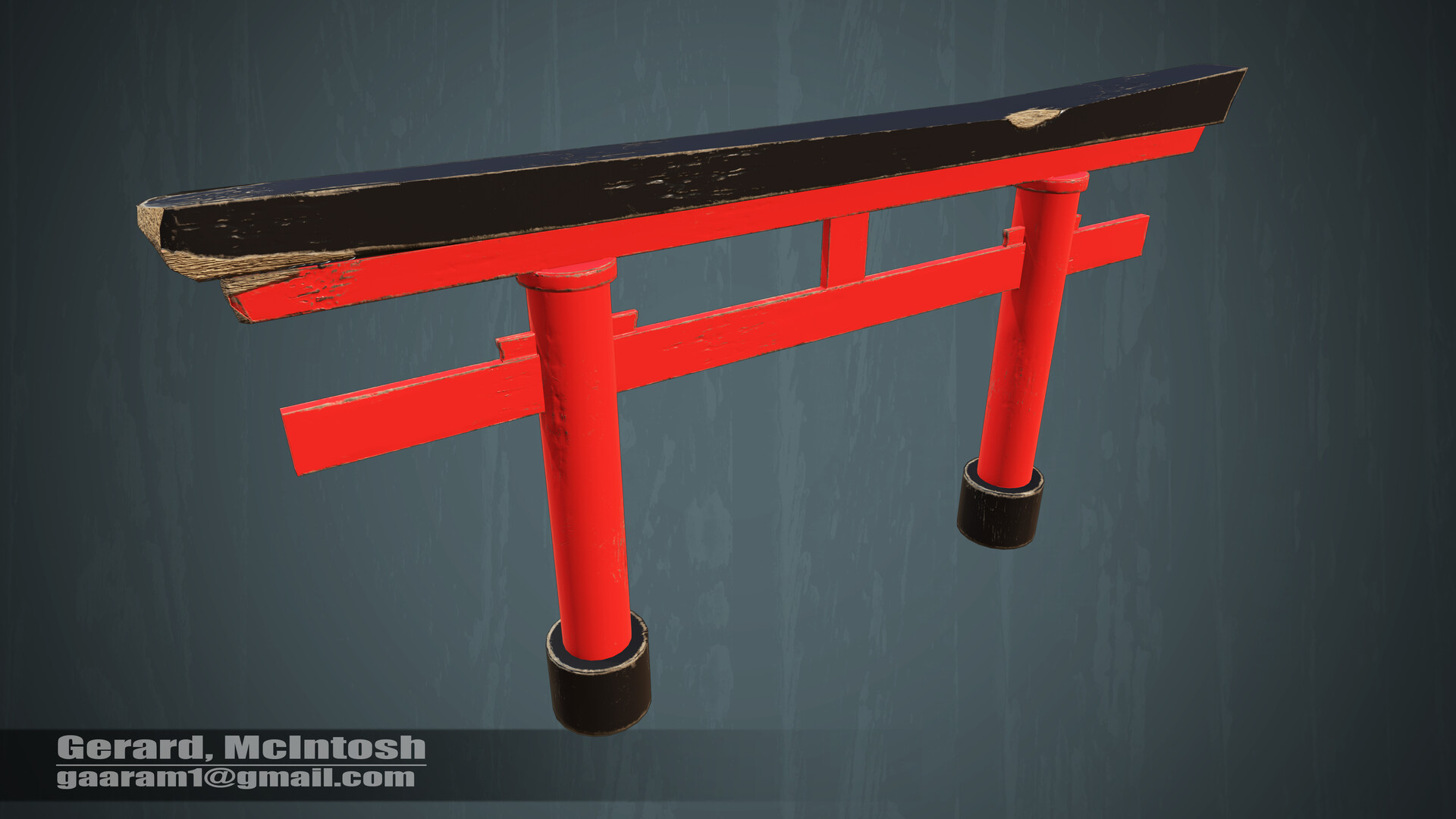ArtStation - Japanese torii gate