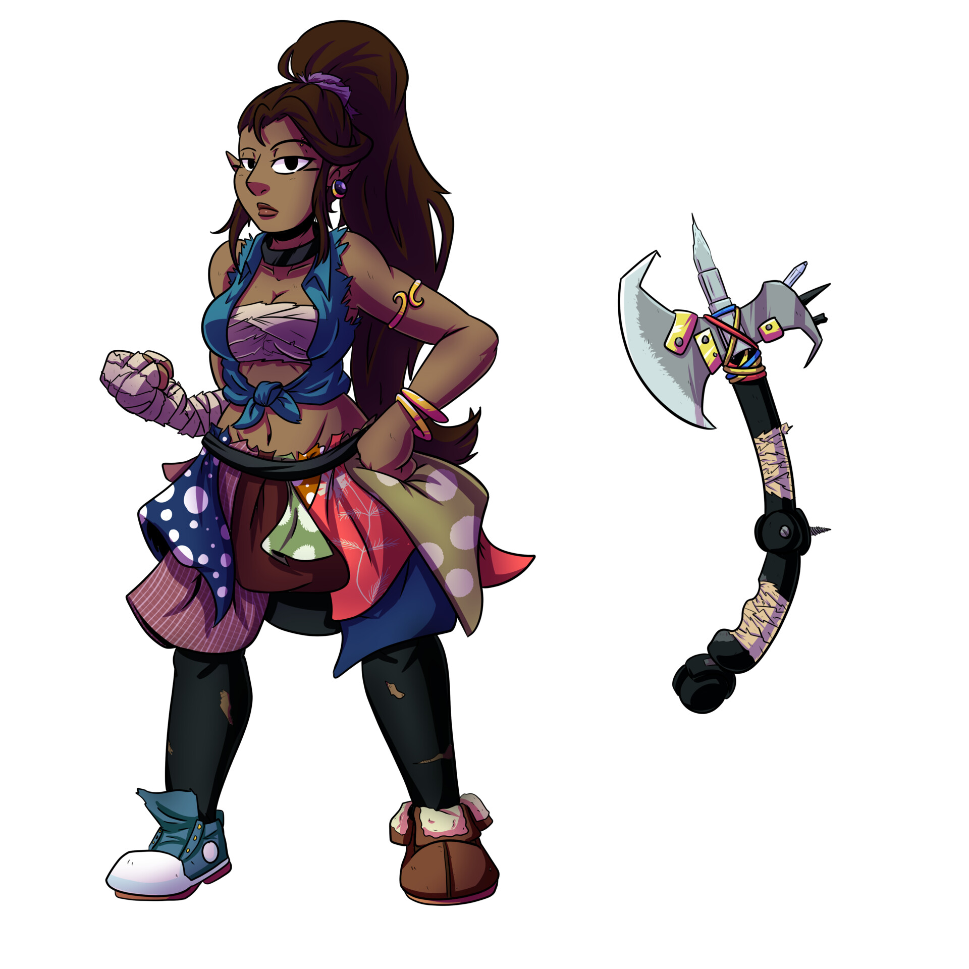 Corythec - Kaali | Commissioned Character Design