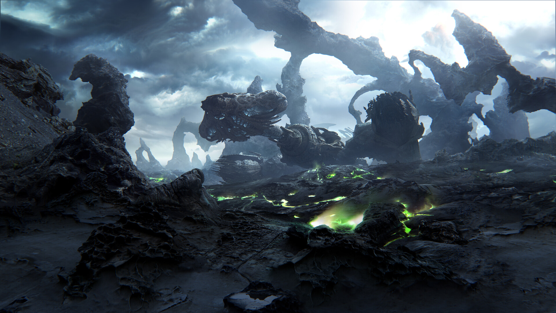 Mujia Liao - Qonos Sarcophagus Landing Site