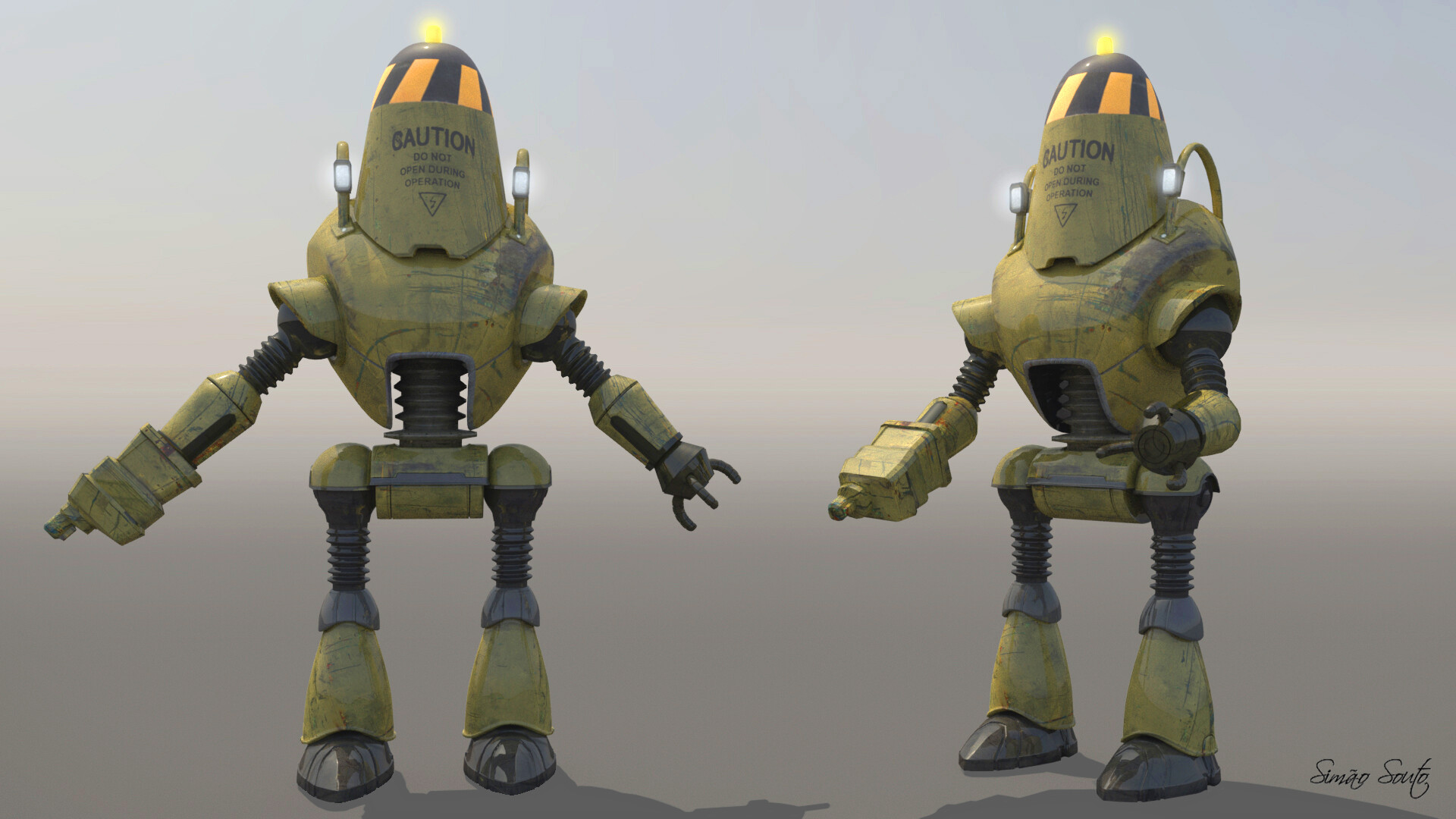 ArtStation - Protrectron "Utility Protectron"
