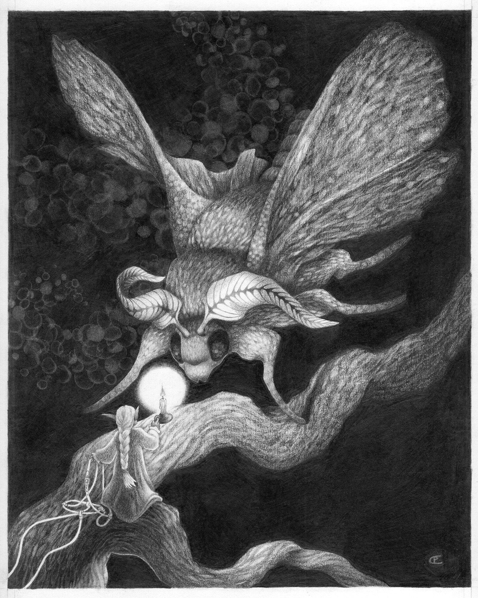 ArtStation - Moth Girl