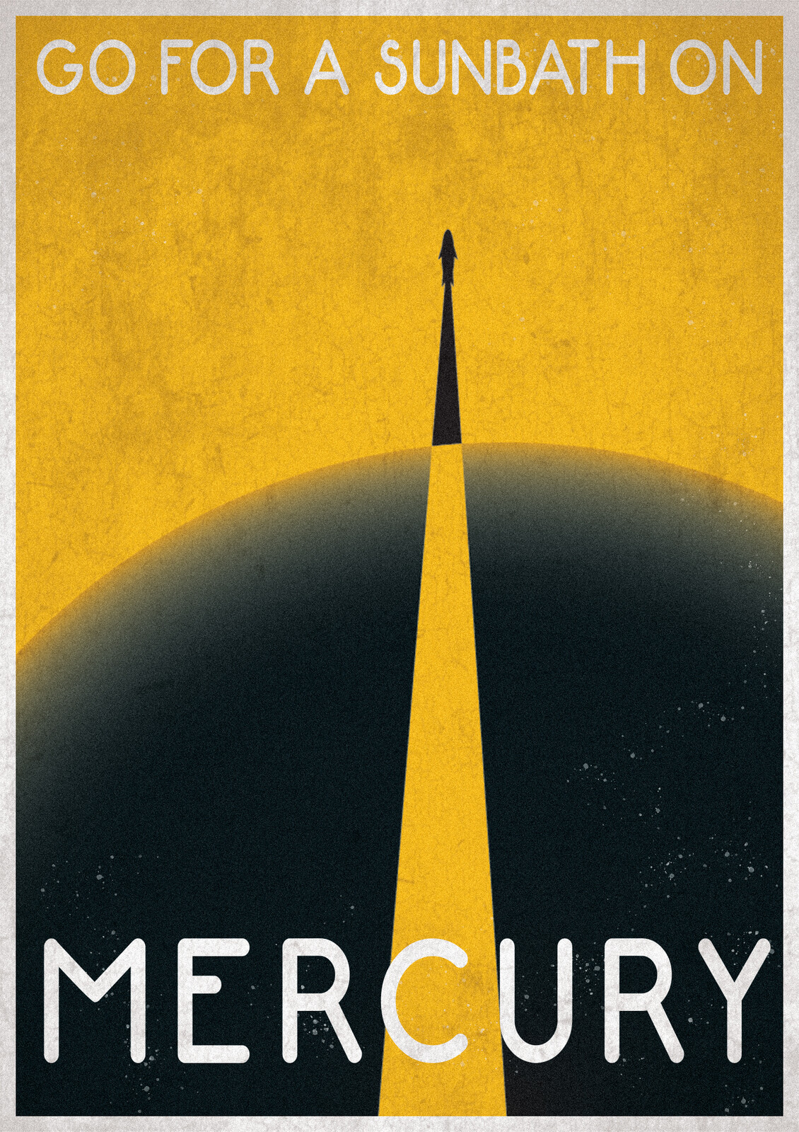 Kira Matysiak - Retro Solar System Poster