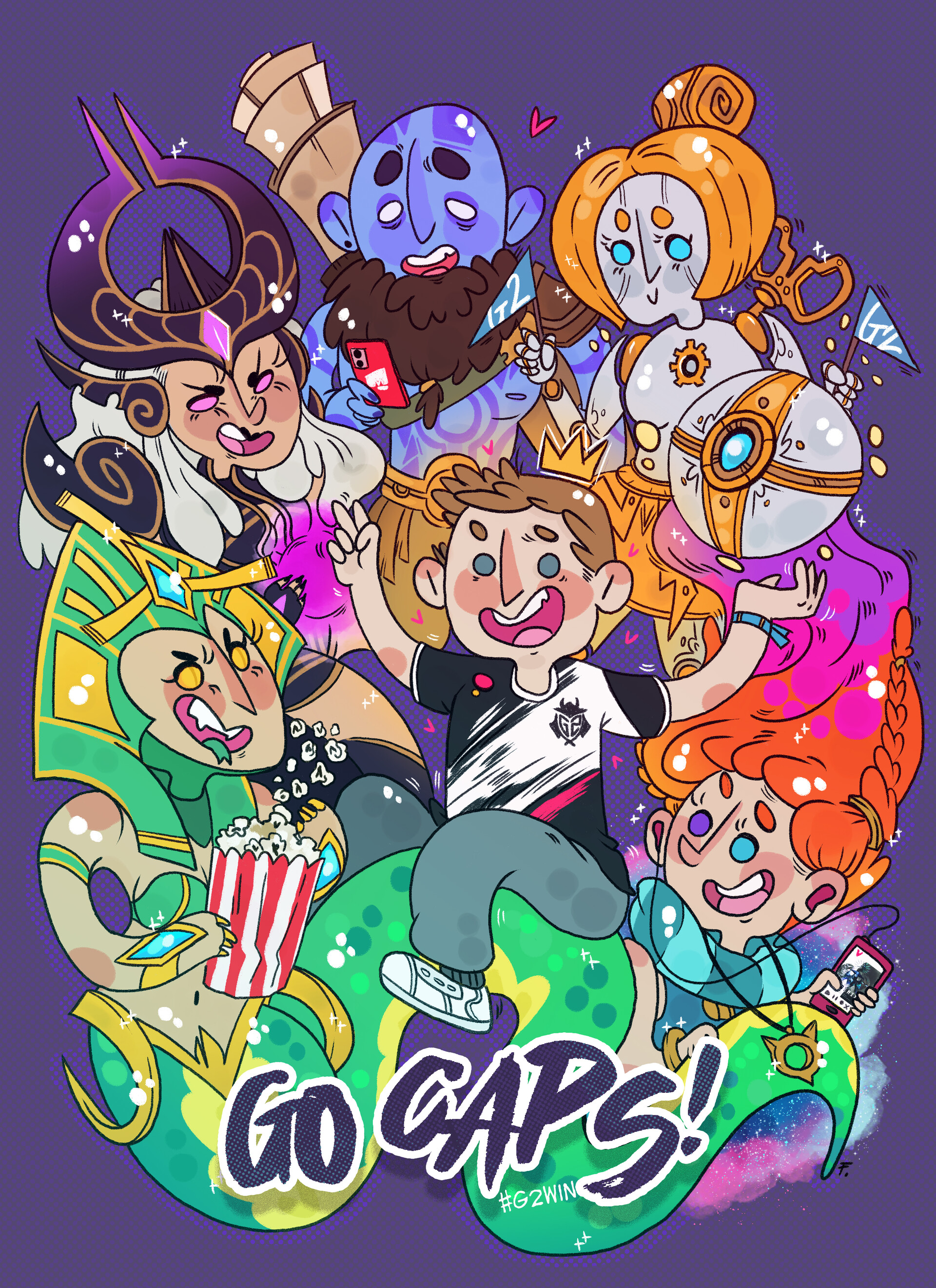 ArtStation - GO CAPS!