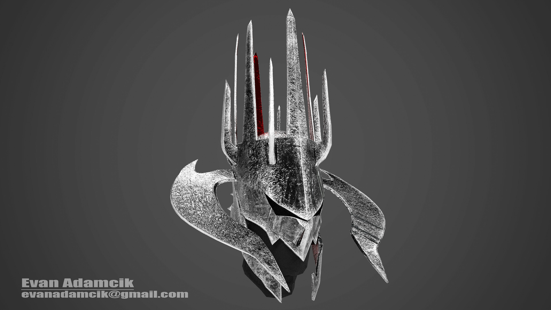 ArtStation - Demonic Helmet Final