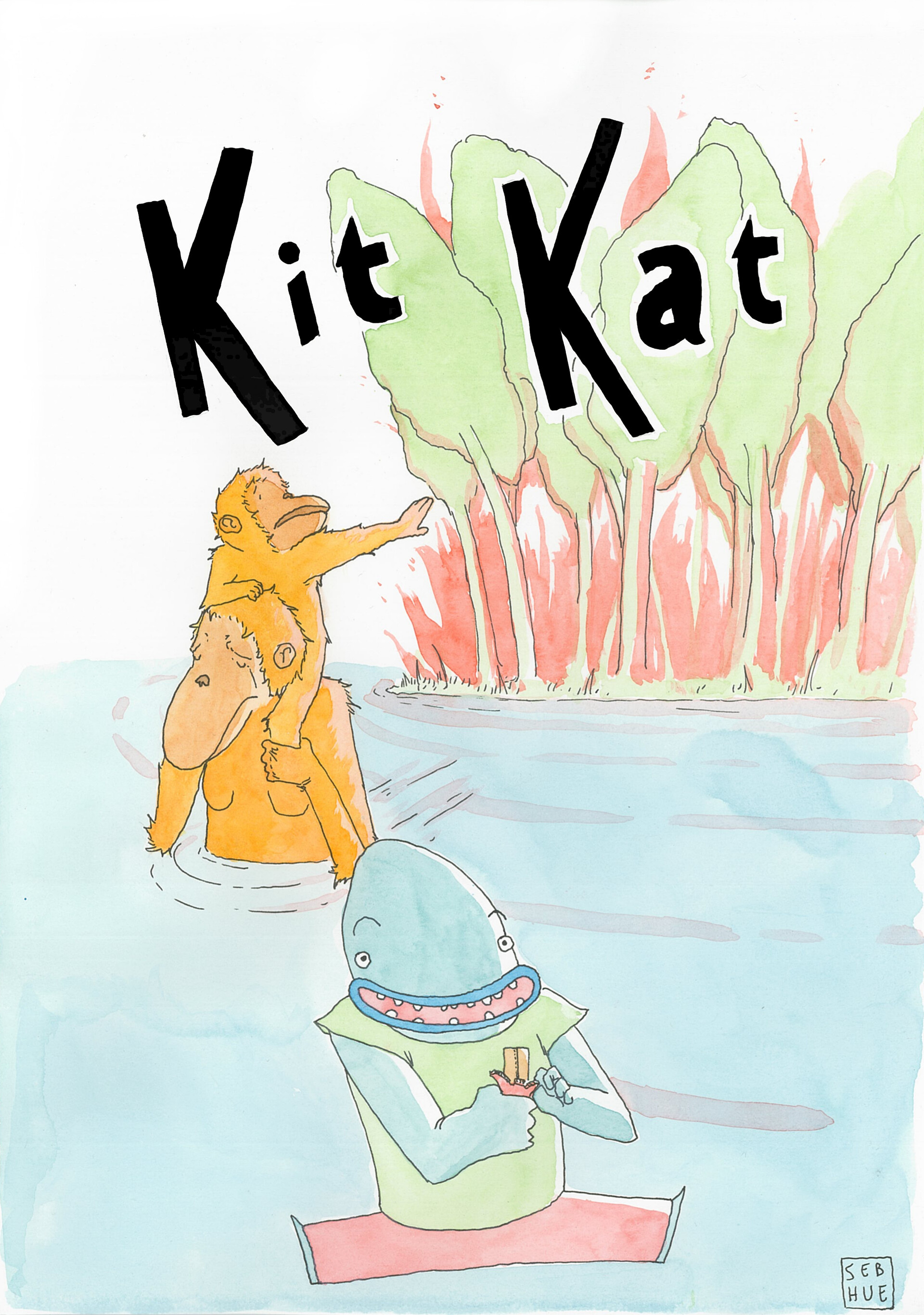 ArtStation - poster - kitkat