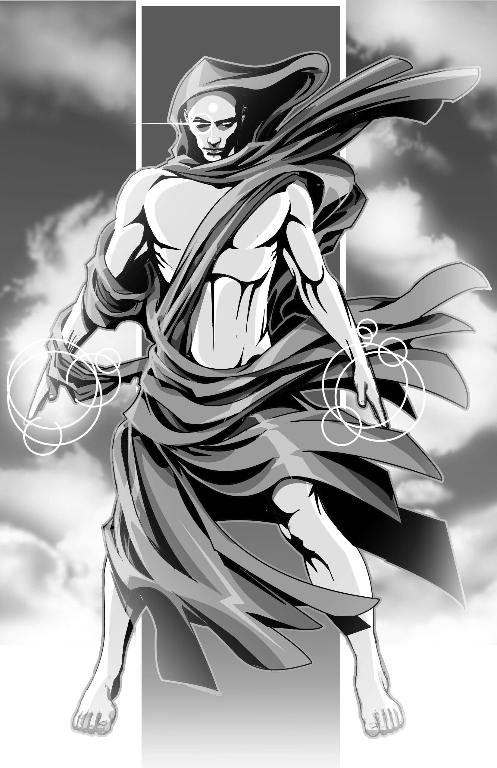 ArtStation - Nomad, hero or villain?