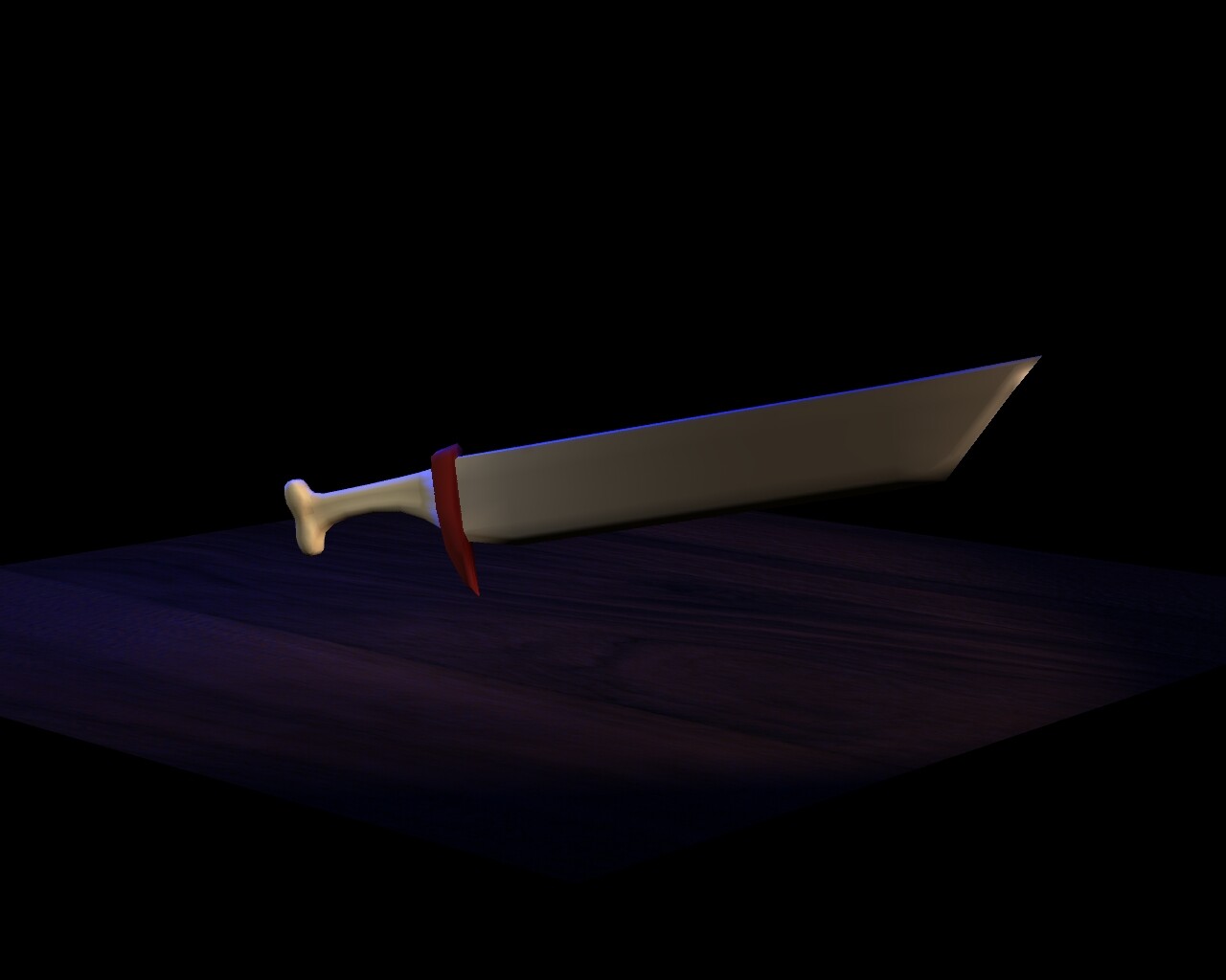 ArtStation - 3d bone blade