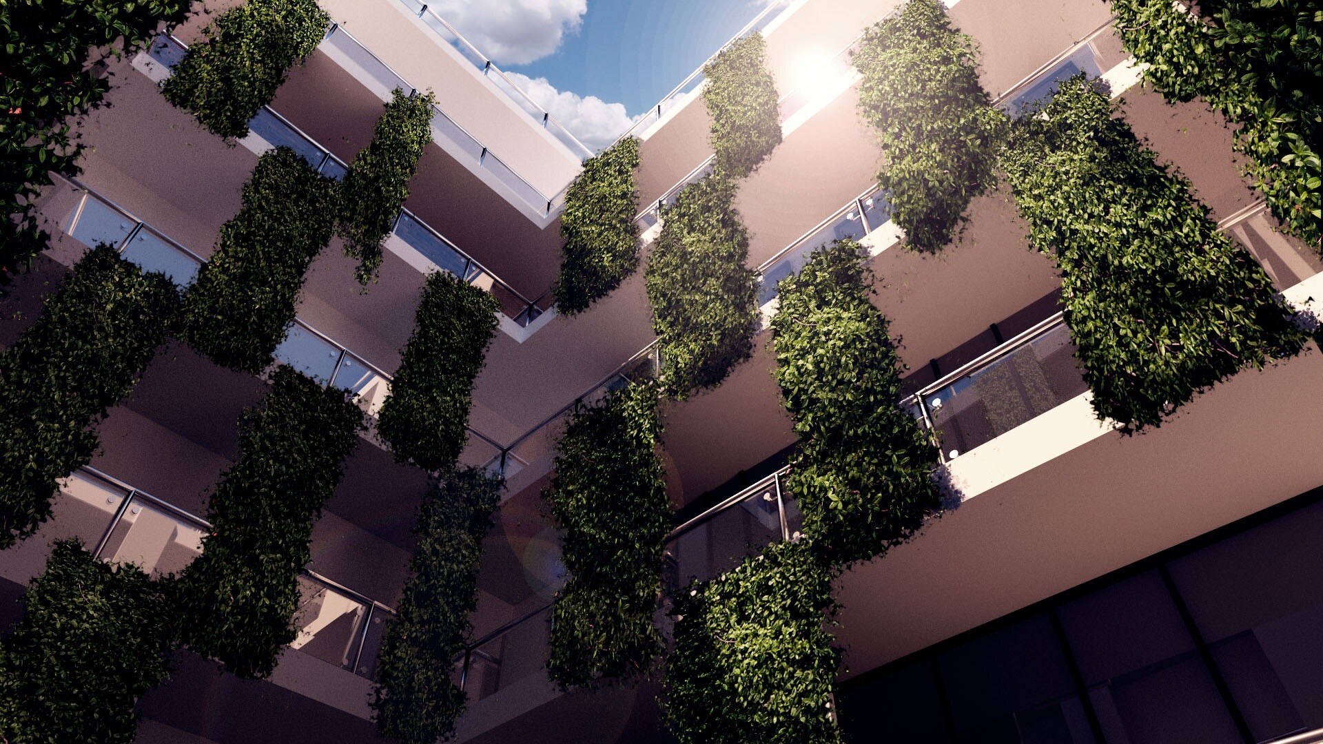 Kamil Golec - Modern Courtyard