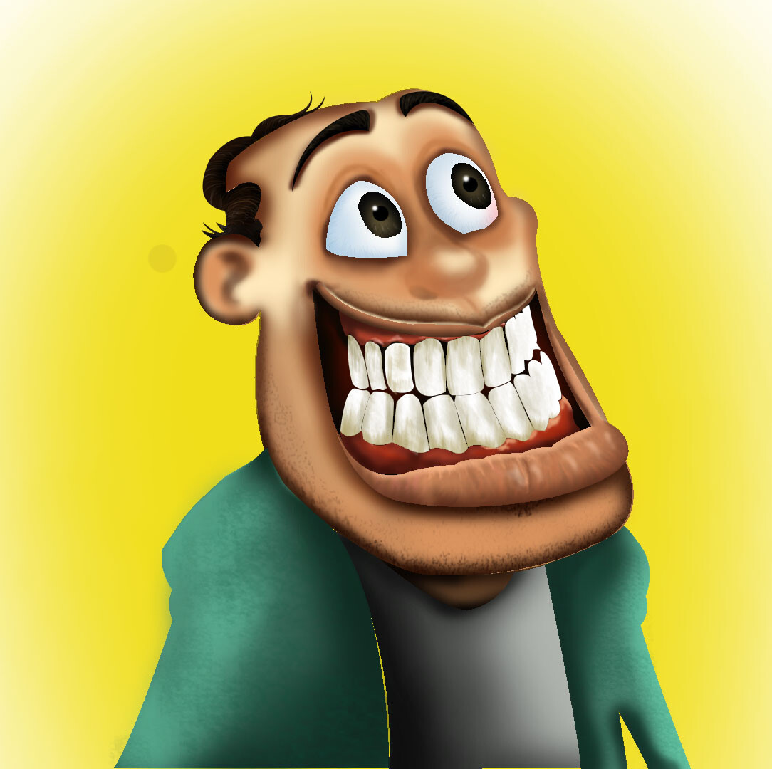 ArtStation - Colgate smile