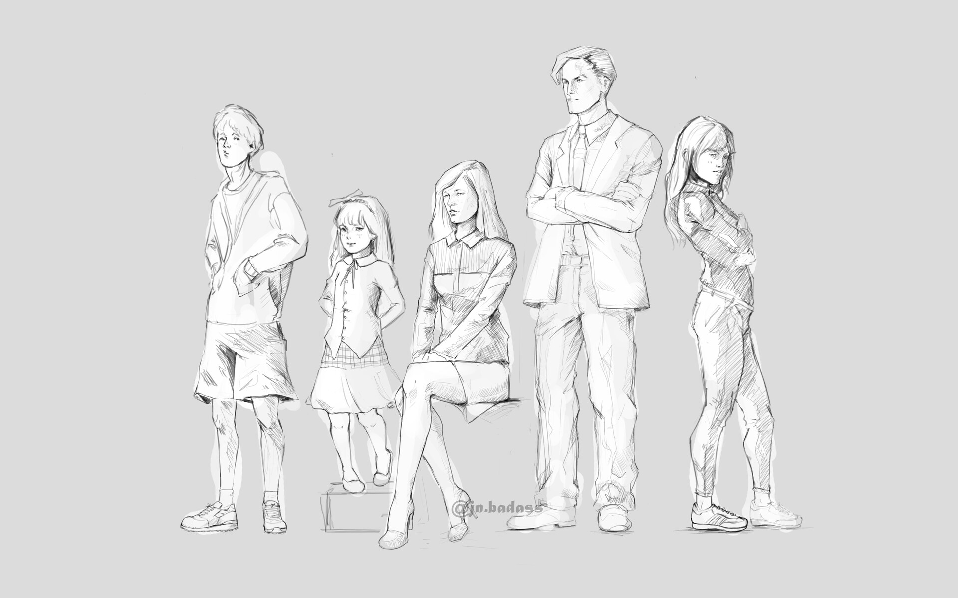 ArtStation - Family - OCs