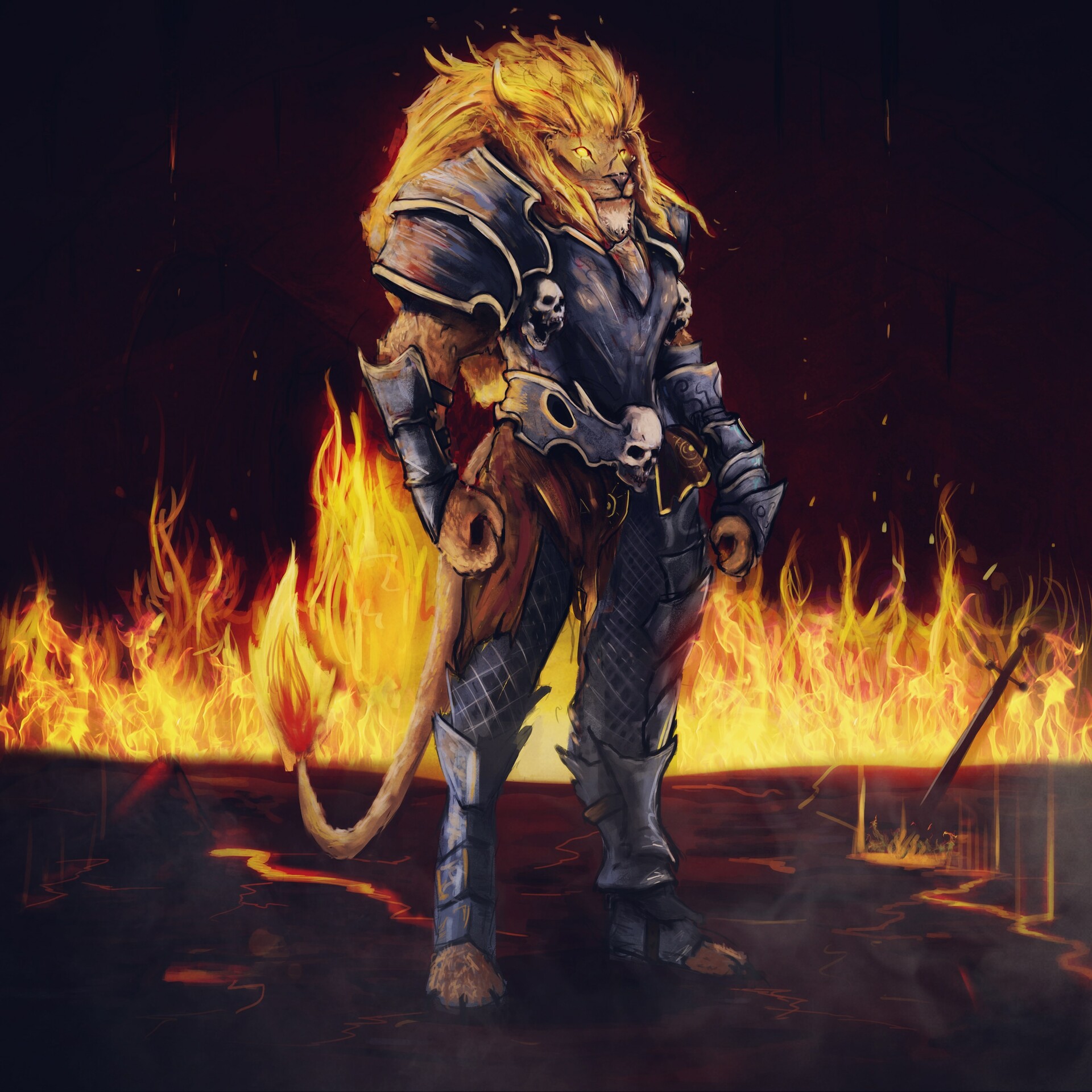 Atlas . Concepts - Atlas Firemane