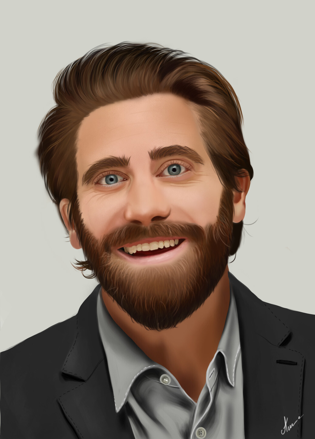 ArtStation - Portrait Jake Gyllenhaal