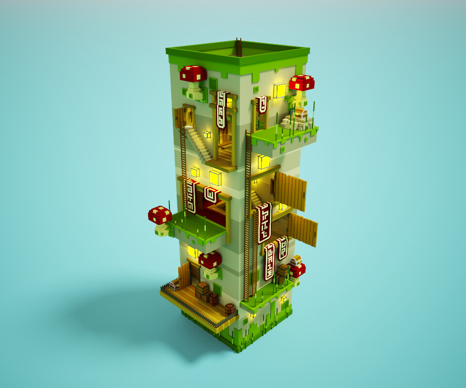 ArtStation - tower8