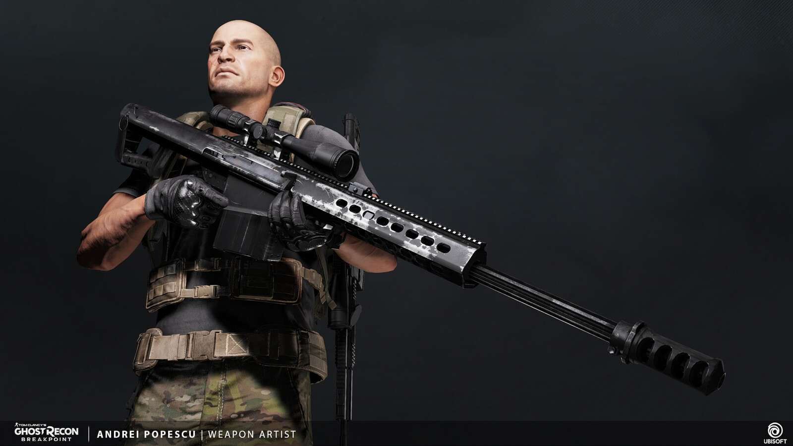 BlackIce Art - M82 - Sniper Rifle