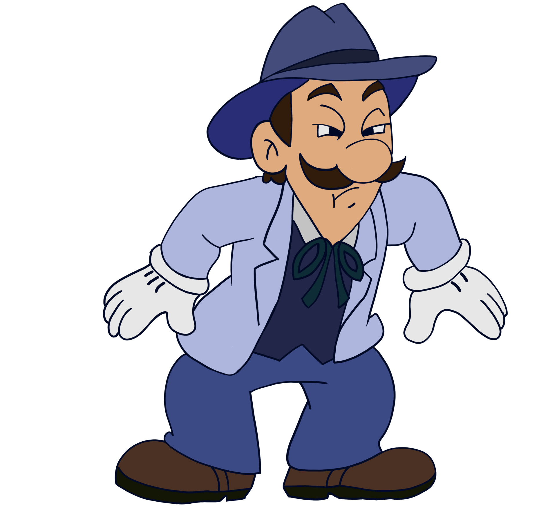 Mario Super Show Background