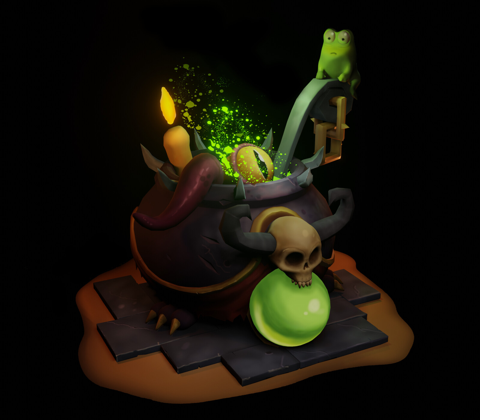 ArtStation - Warlock's Cauldron