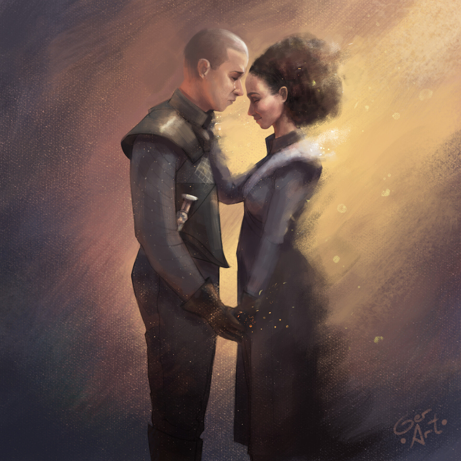 ArtStation - GRAY WORM & MISSANDEI - GAME OF THRONES
