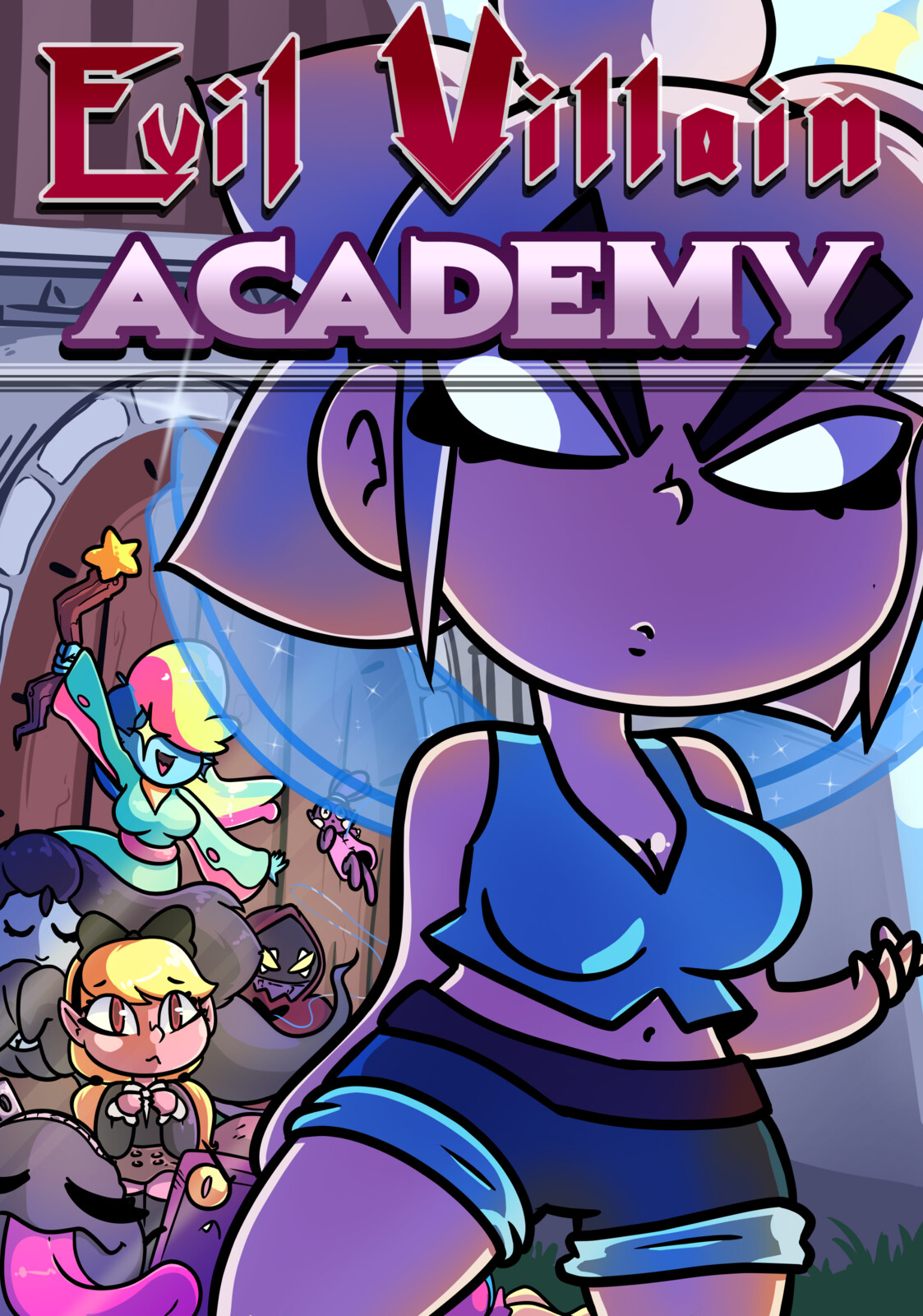 Alexis Claire Lynds - Evil Villain Academy Cover