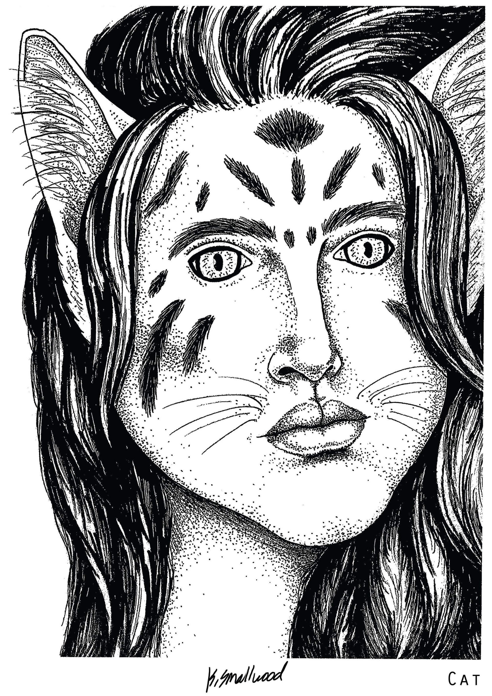 Kate Smallwood - Inktober Elves 2019