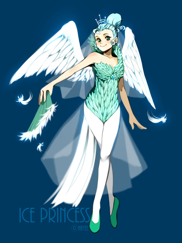 ArtStation - Ice Princess [2013], Leyalluna Yoo