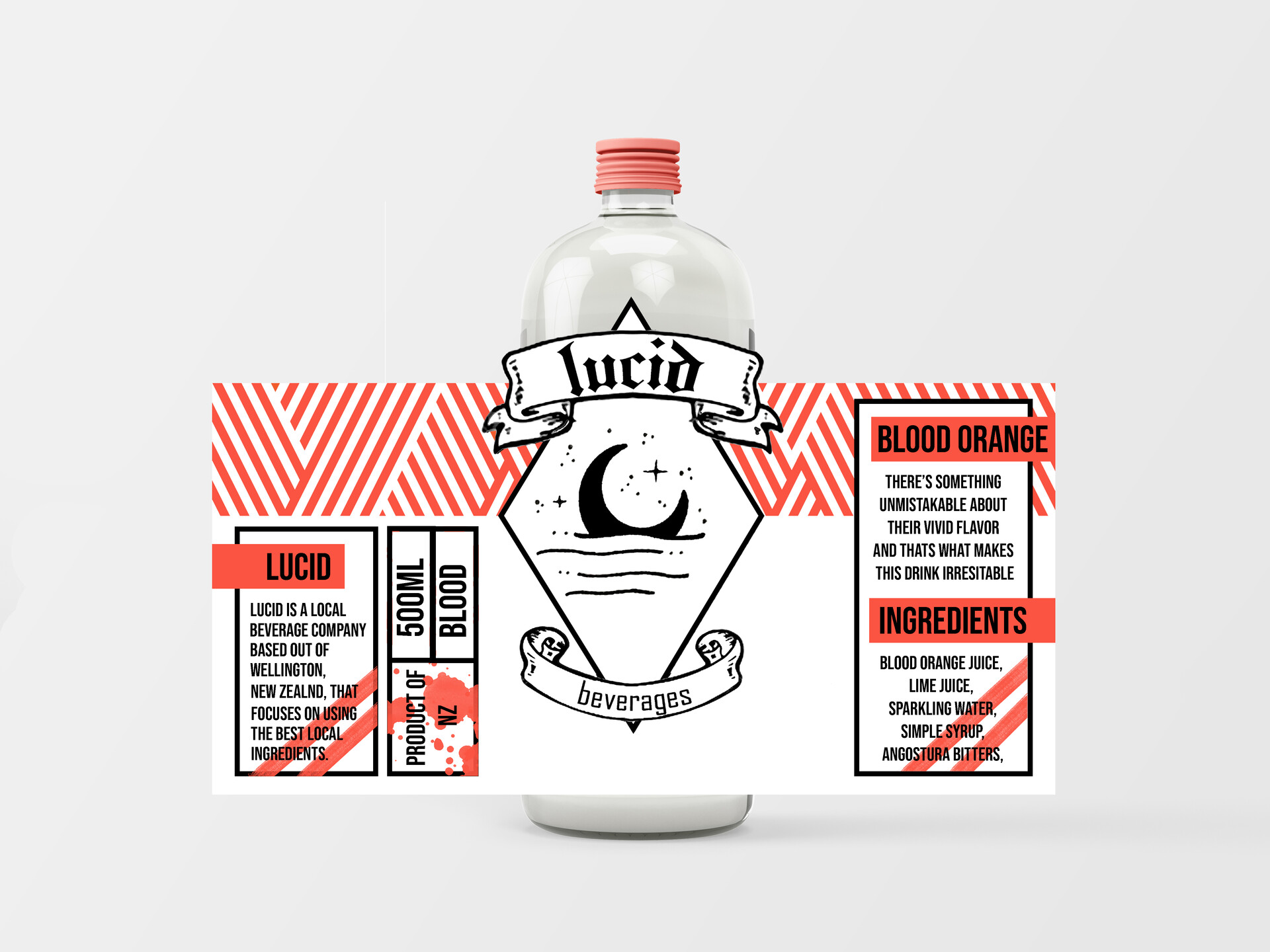 ArtStation - Lucid Bottle Labels
