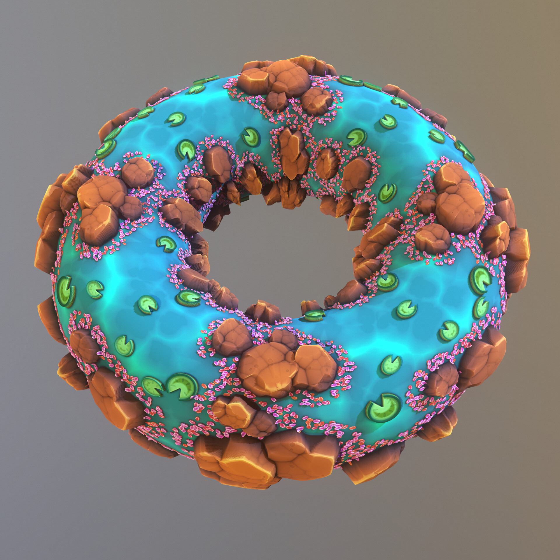 Eddy Margueron - Substance - Stylised Pond