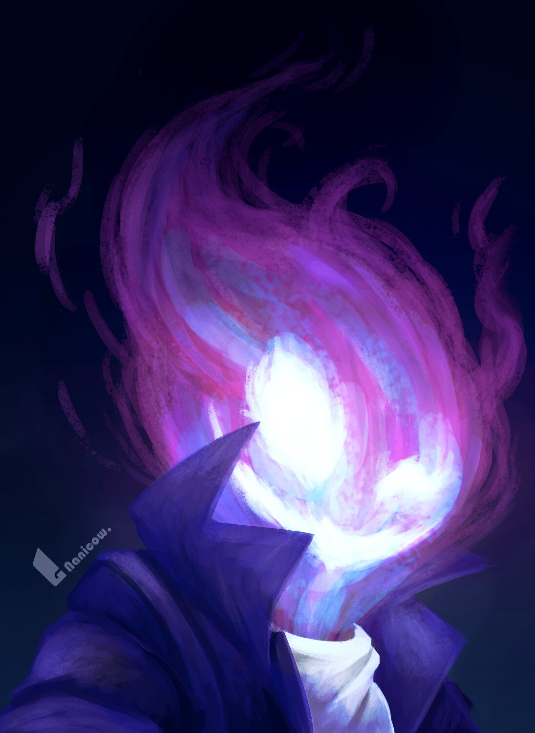 ArtStation - Flame Head