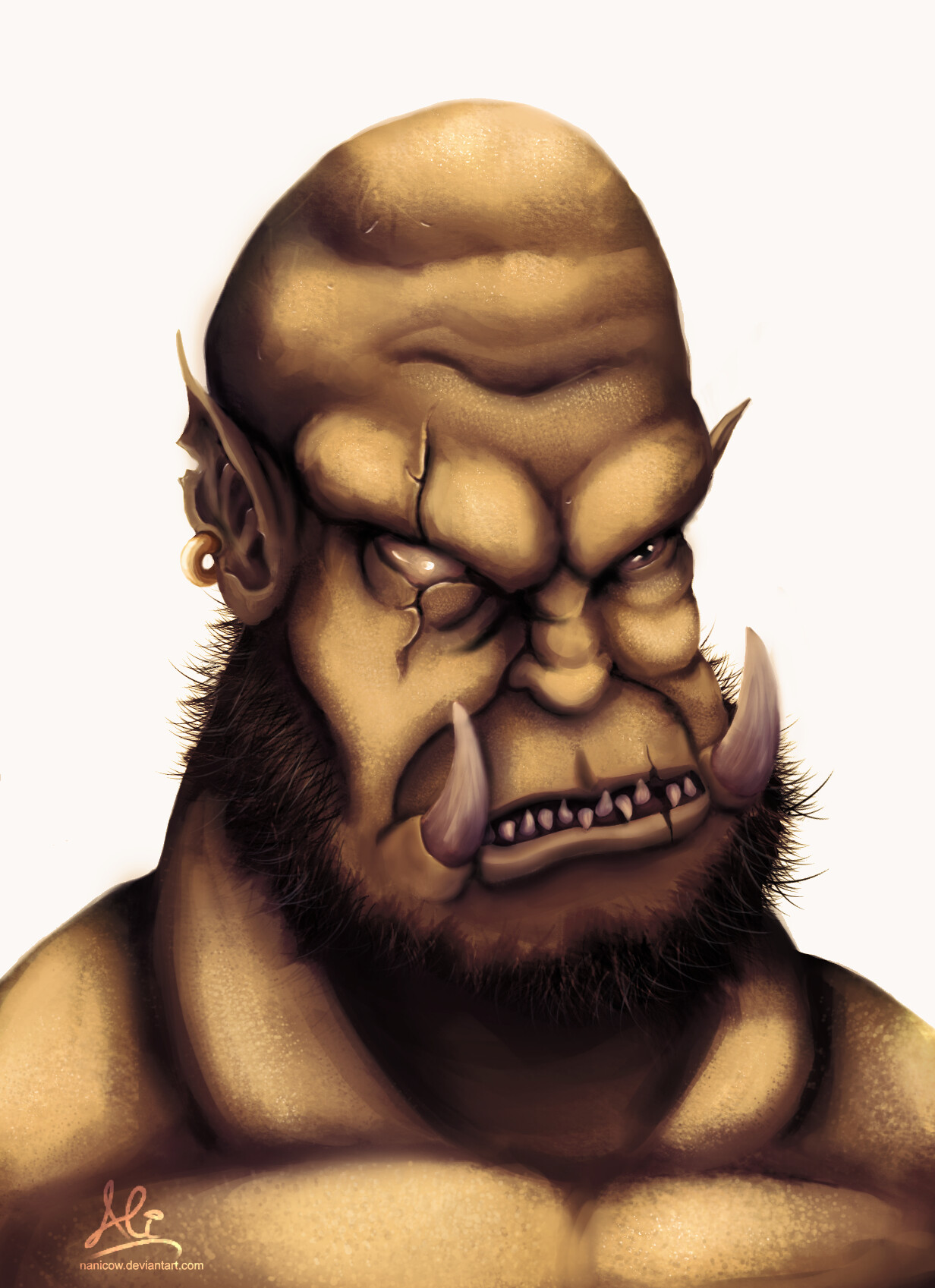 ArtStation - One Eyed Ogre