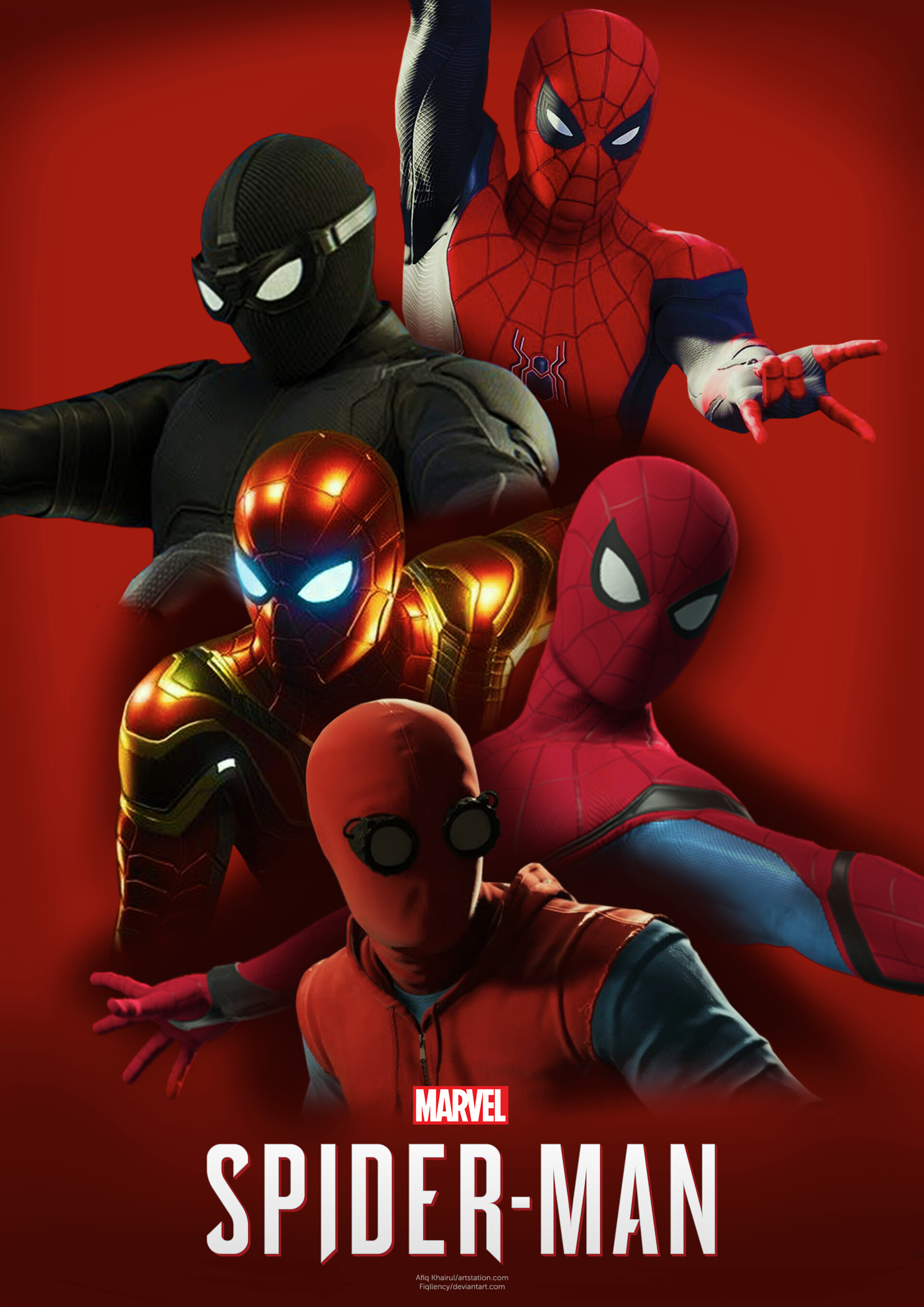 spider man suits deviantart