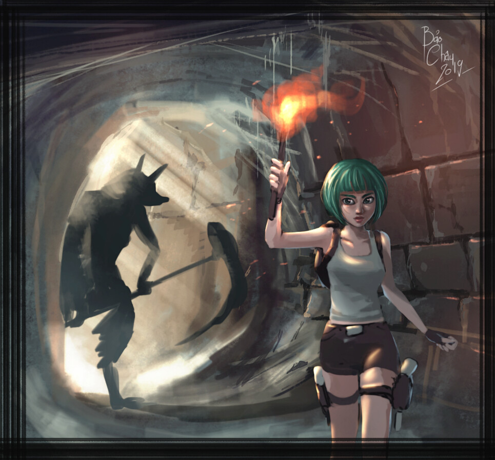 ArtStation - Shadow of Anubis