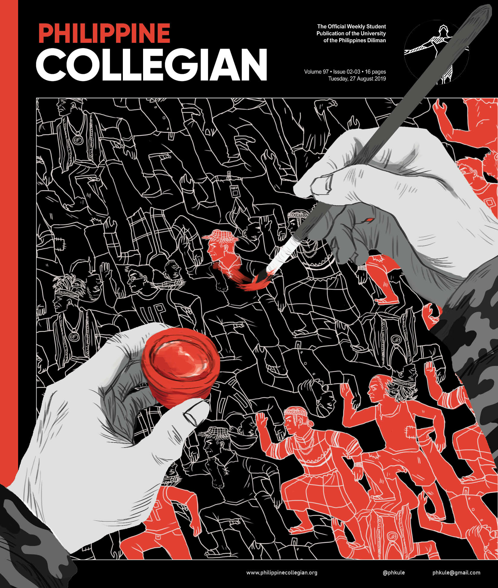 Artstation Philippine Collegian Volume 97 Issue 5 Cover