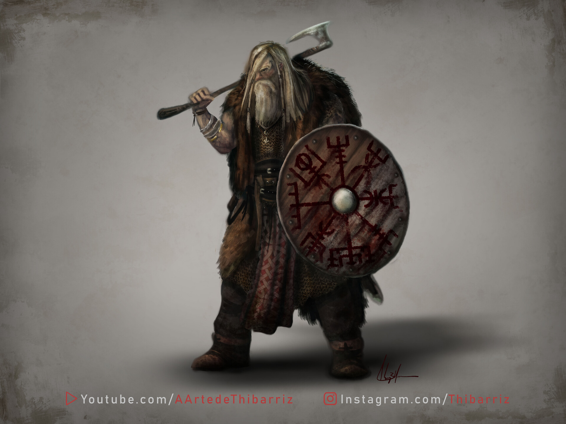 ArtStation - Character Design - Viking Warrior
