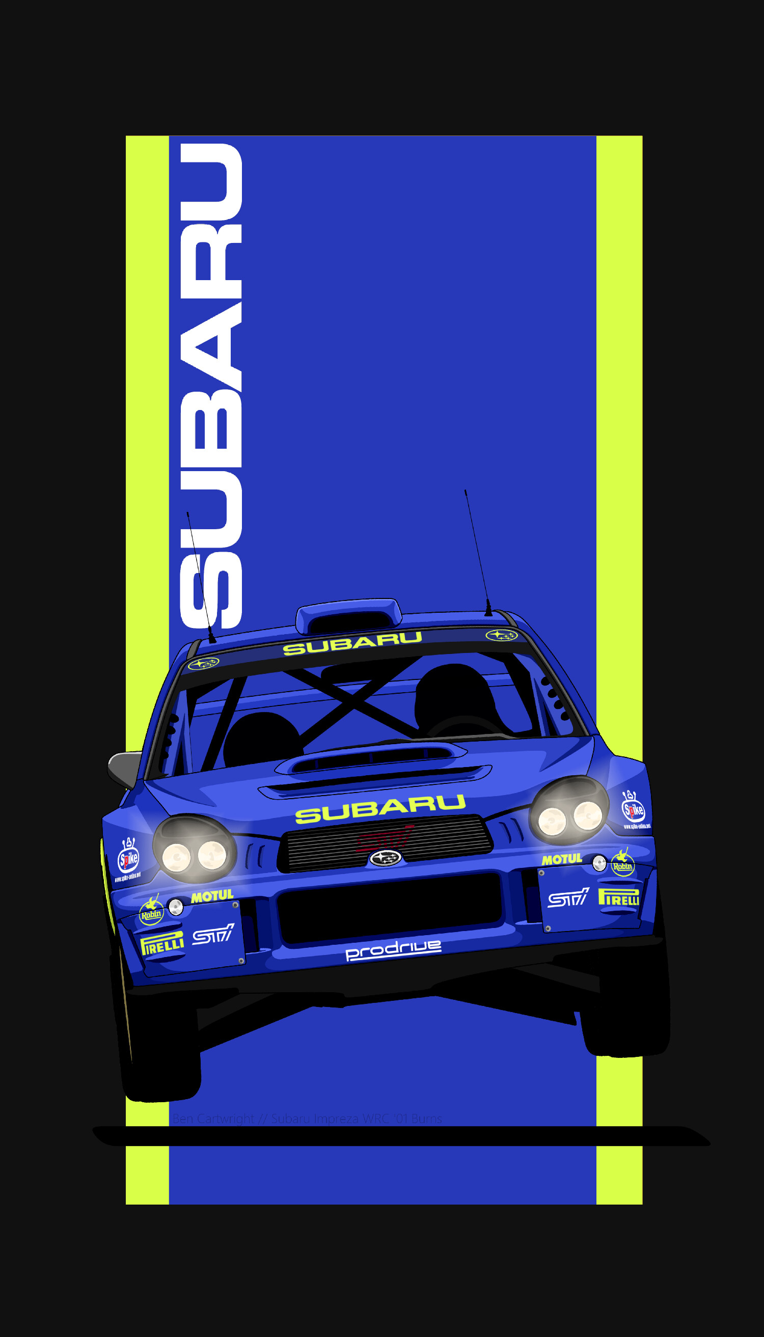 Ben - Subaru Impreza WRC 2001 - Richard Burns