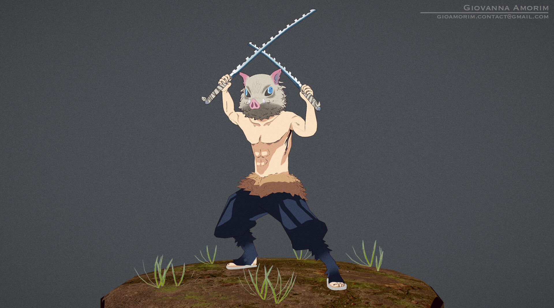 Giovanna Amorim - Kimetsu no Yaiba: Inosuke Hashibara